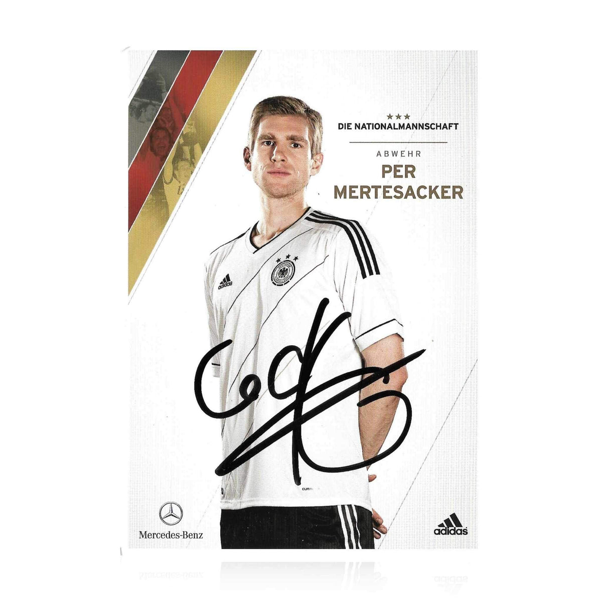 Per Mertersacker 4x6 Germany Clubcard – The Collectors Corner