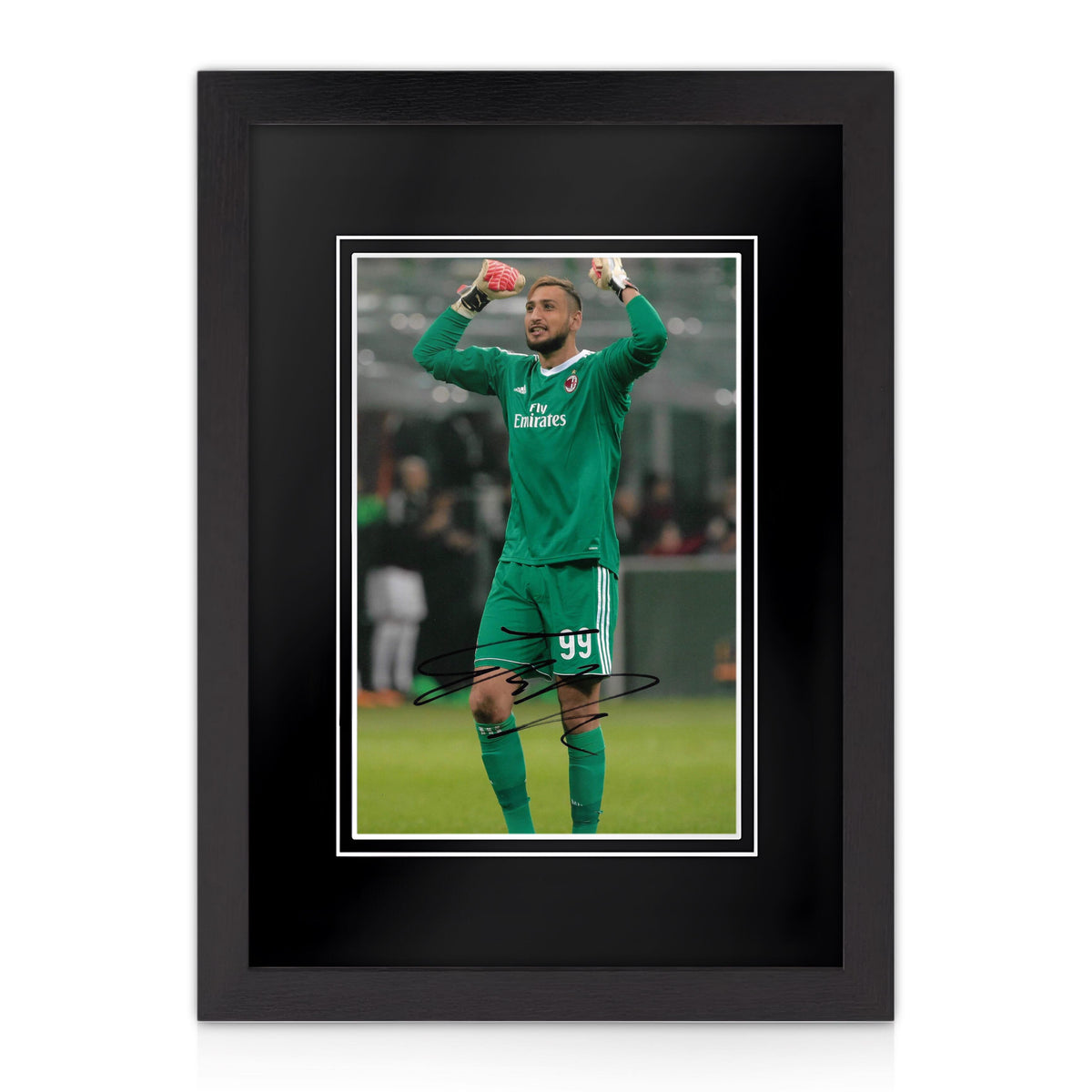 Gianluigi Donnarumma Signed 12x8 Photo – The Collectors Corner