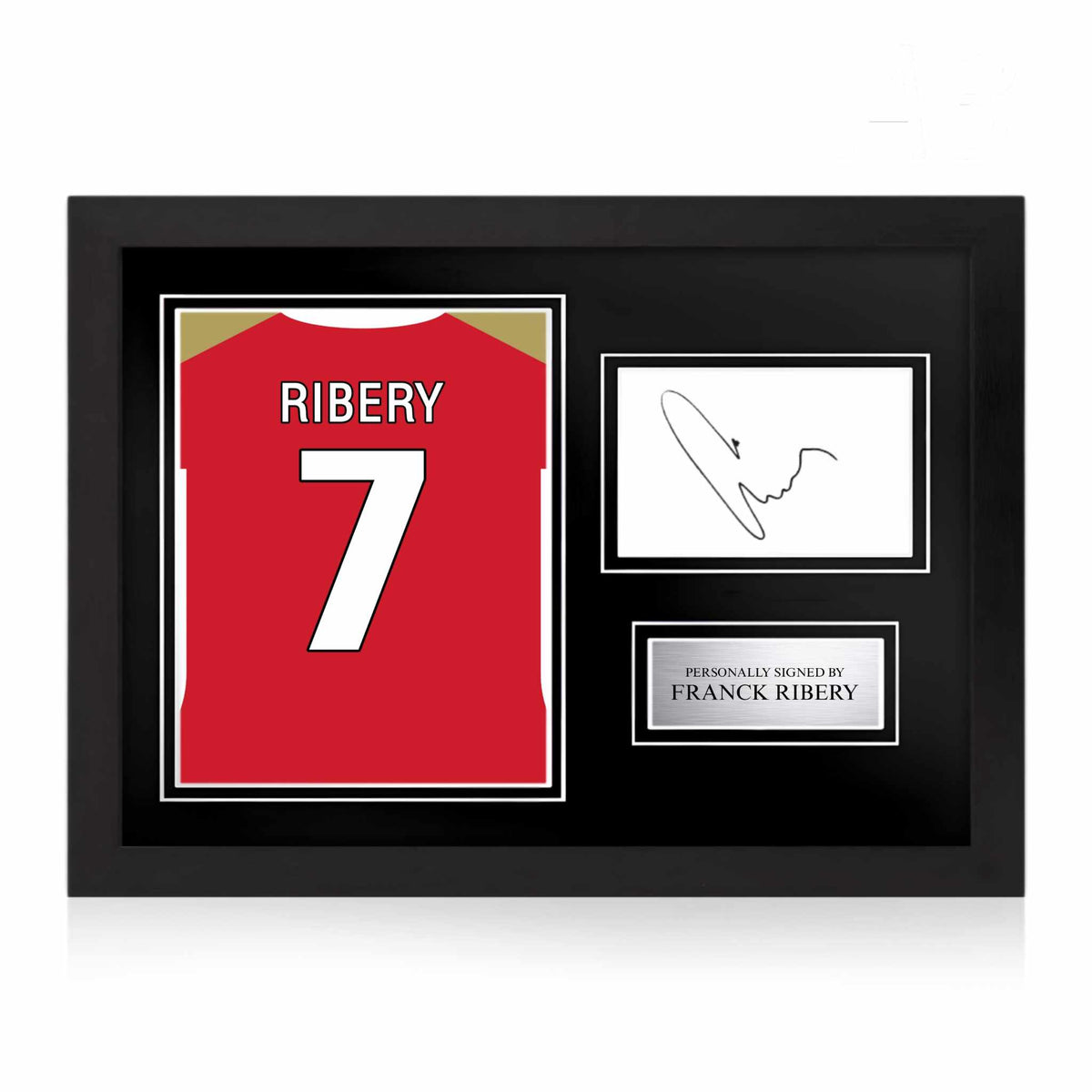 Franck Ribéry Signed Framed Display with Shirt Back Photo – The ...