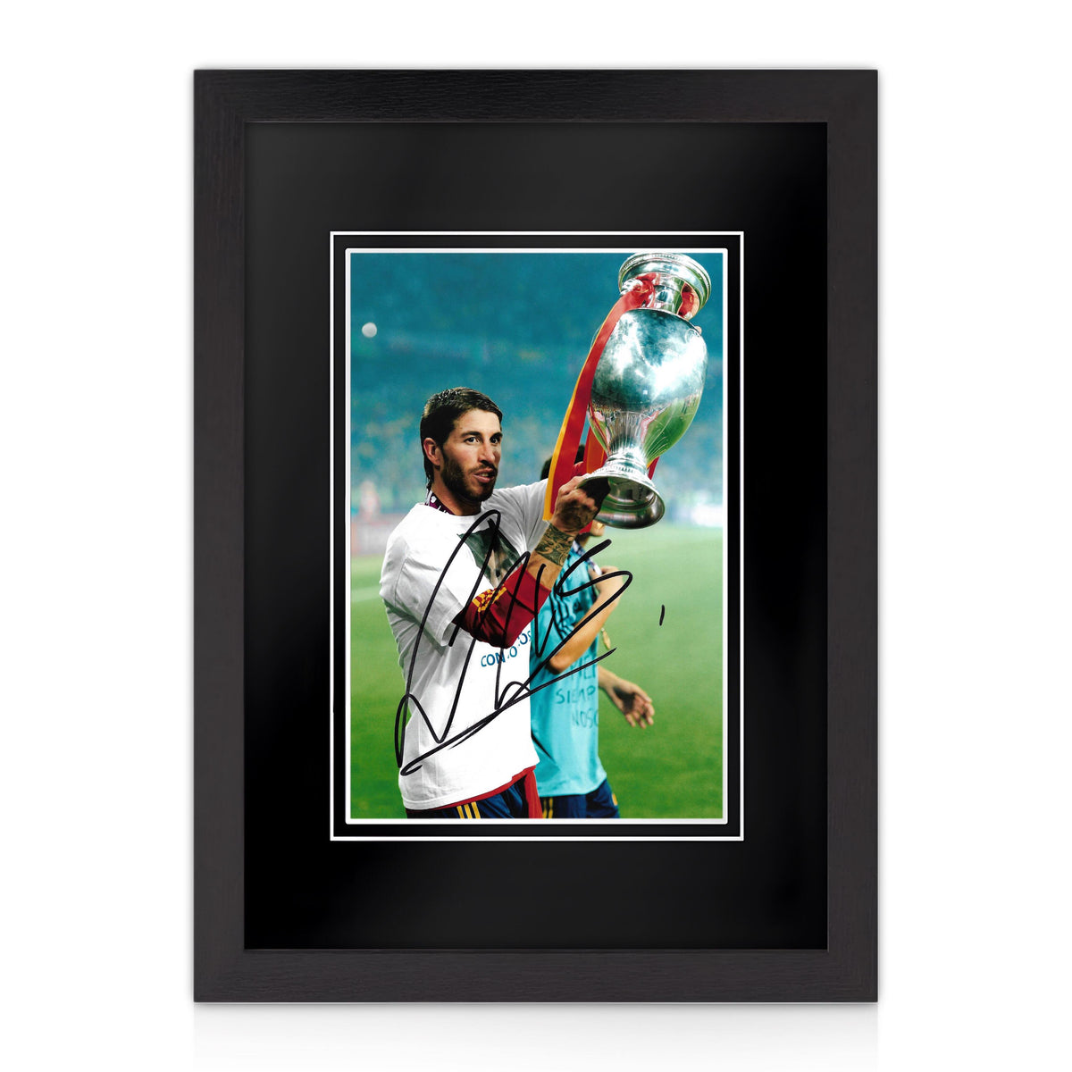 Sergio Ramos Signed 12x8 Photo – The Collectors Corner