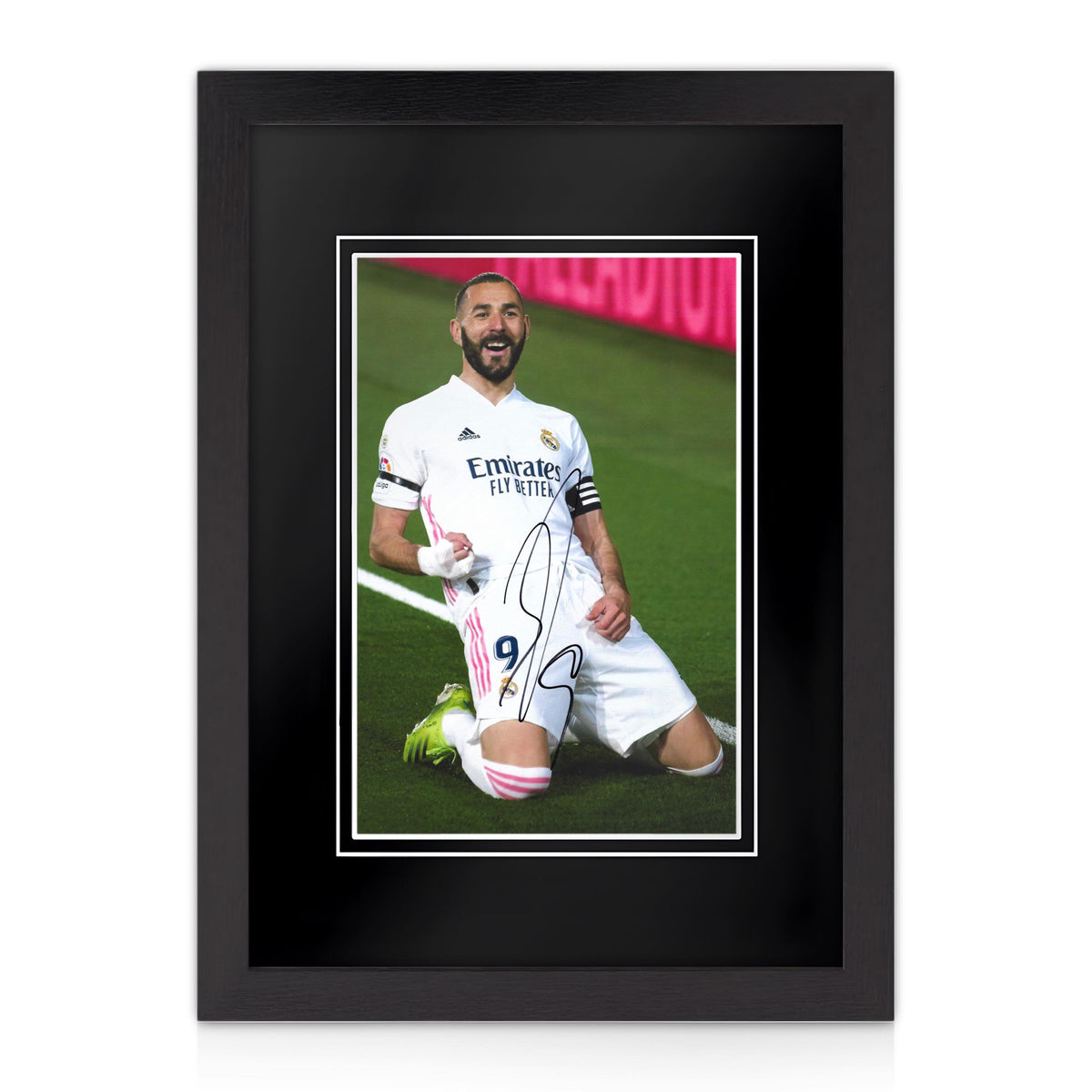 Karim Benzema Signed 12x8 Photo – The Collectors Corner