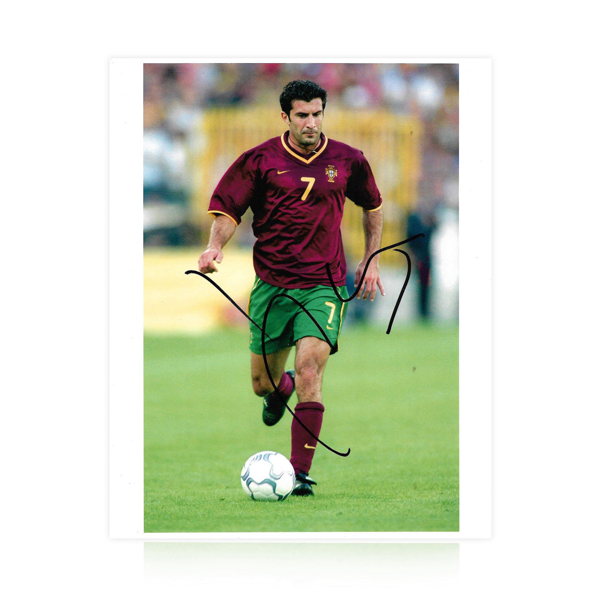 Luis Figo 10x8 Photo – The Collectors Corner