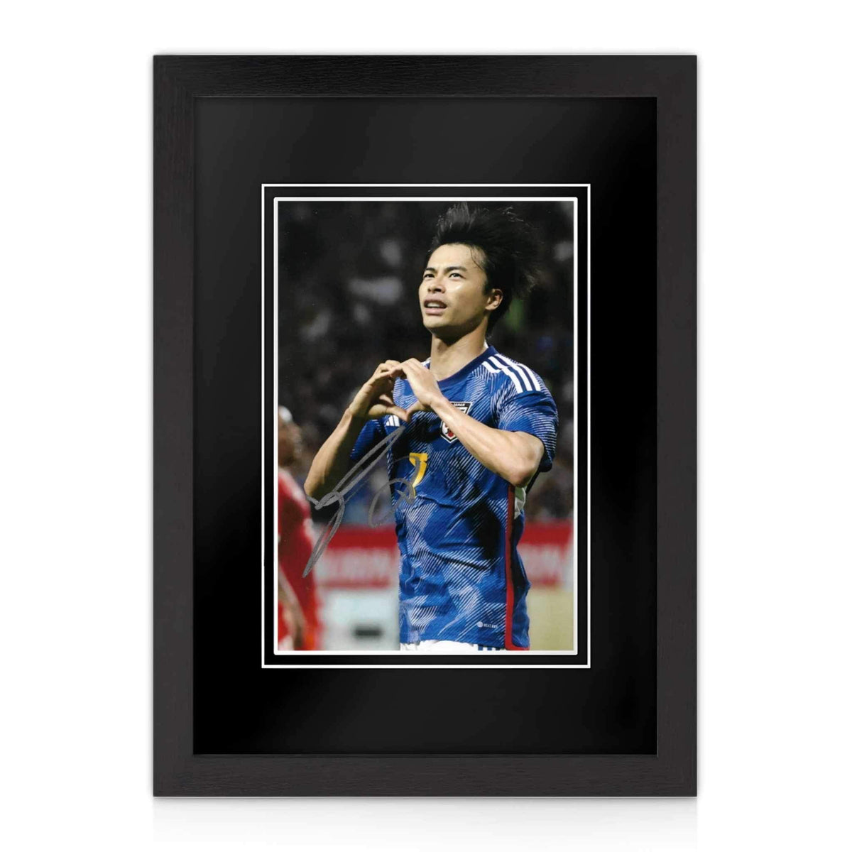 Kaoru Mitoma Signed A4 – The Collectors Corner