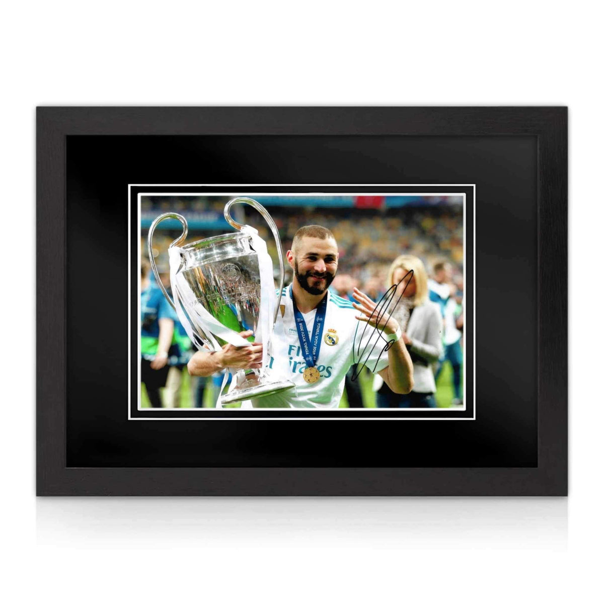 Karim Benzema Signed 12x8 Photo – The Collectors Corner