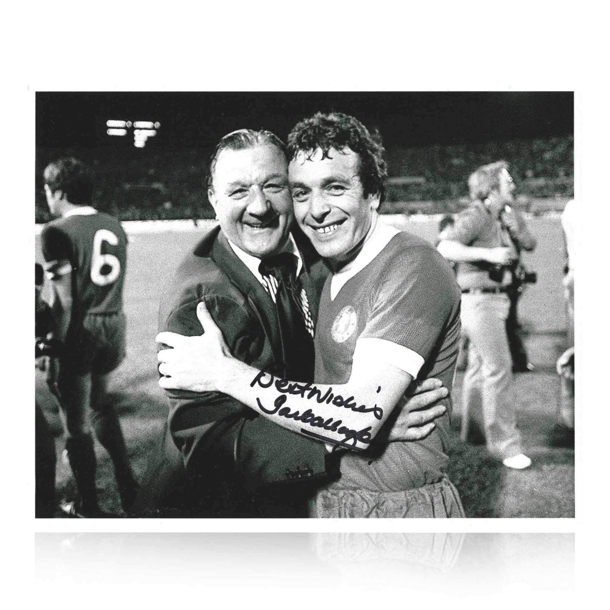 Ian Callaghan Signed 10x8 Photo – The Collectors Corner