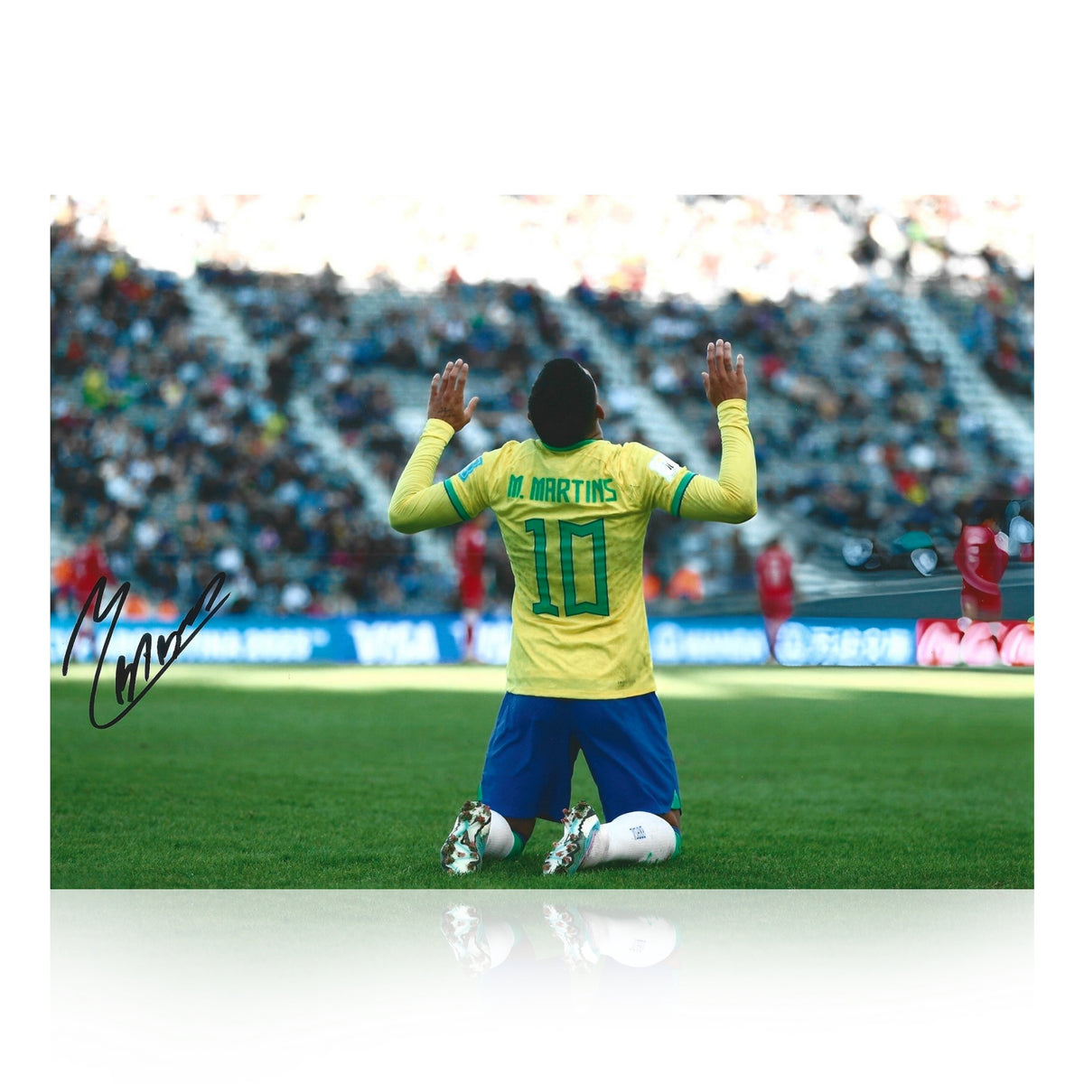 Matheus Martins Signed A4 Photo – The Collectors Corner