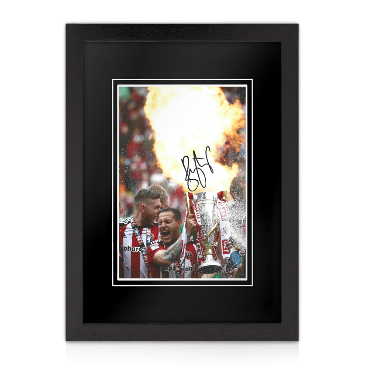 Billy Sharp Signed A4 Photo – The Collectors Corner