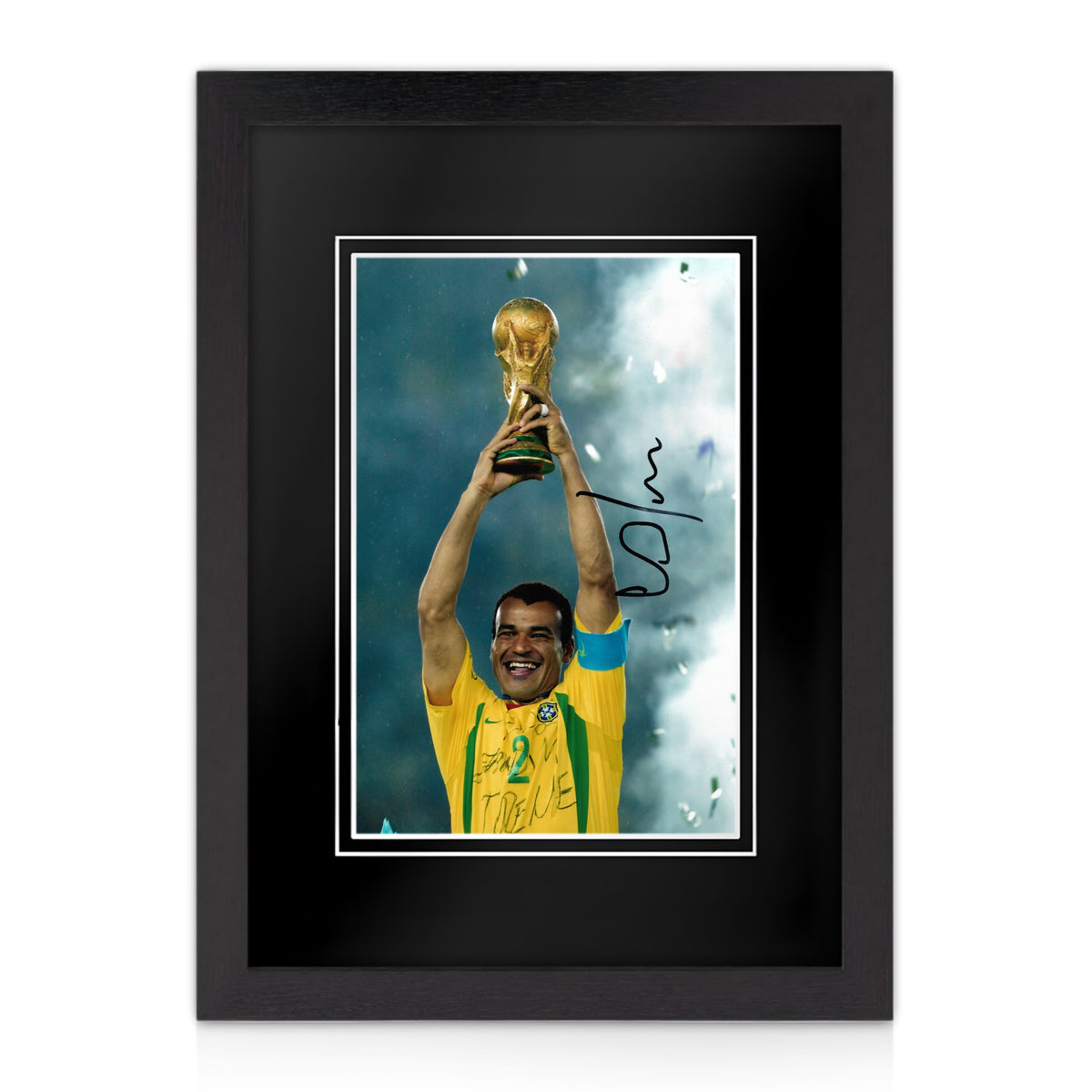 Cafu Signed A4 Photo – The Collectors Corner