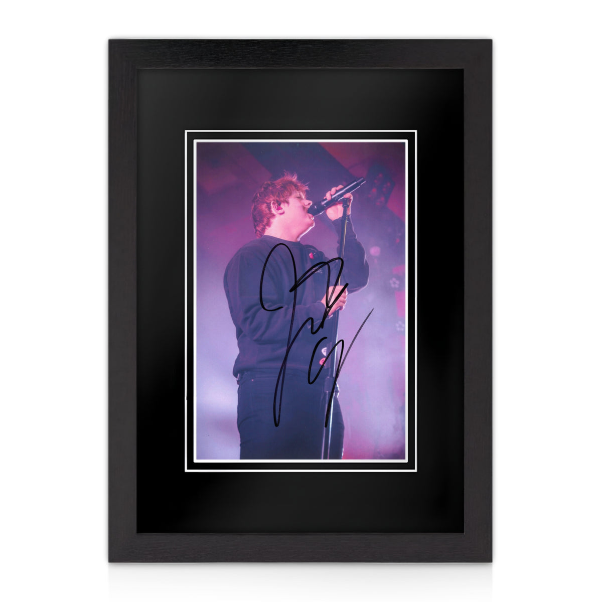 Lewis Capaldi Signed A4 Photo – The Collectors Corner
