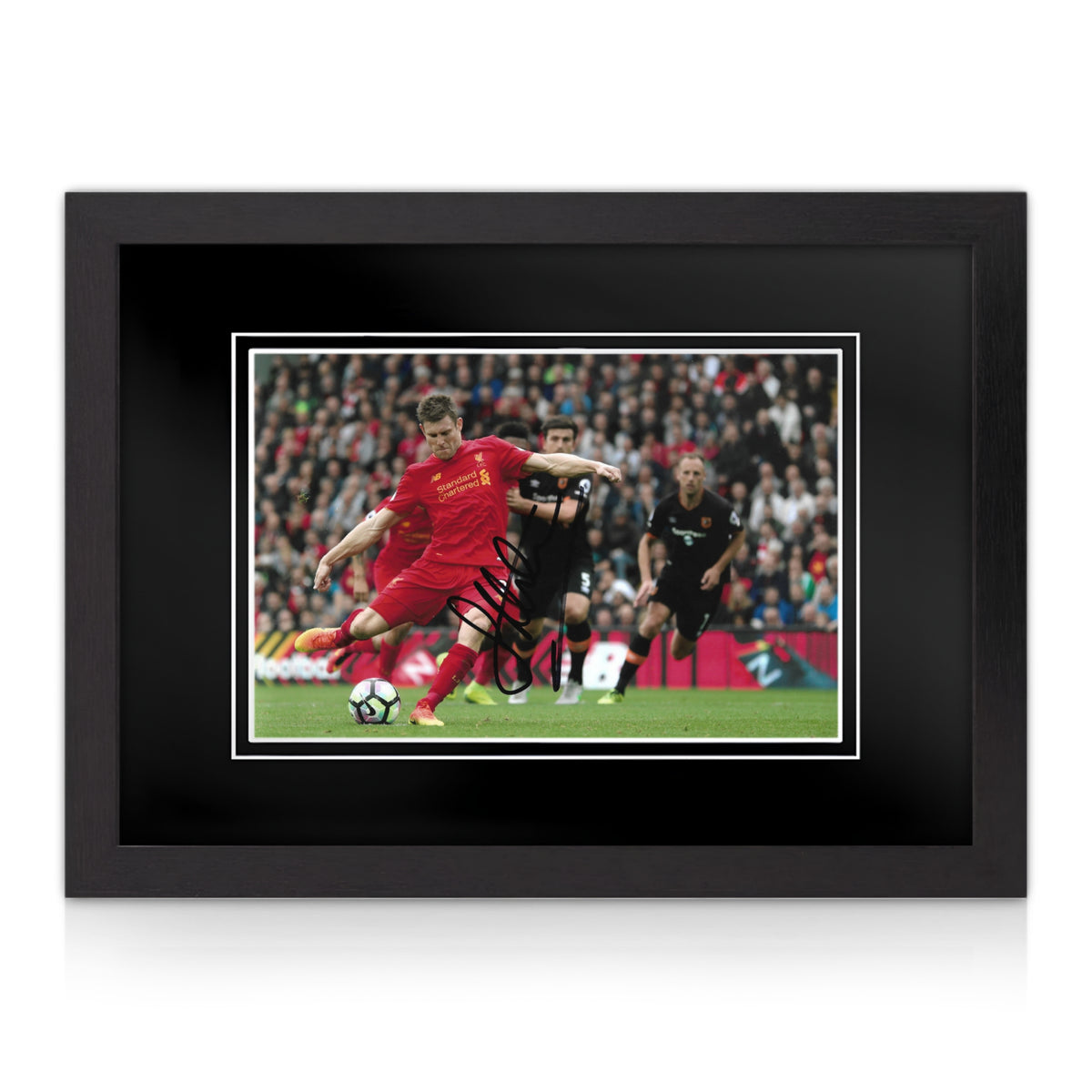 James Milner Signed 12x8 Photo – The Collectors Corner