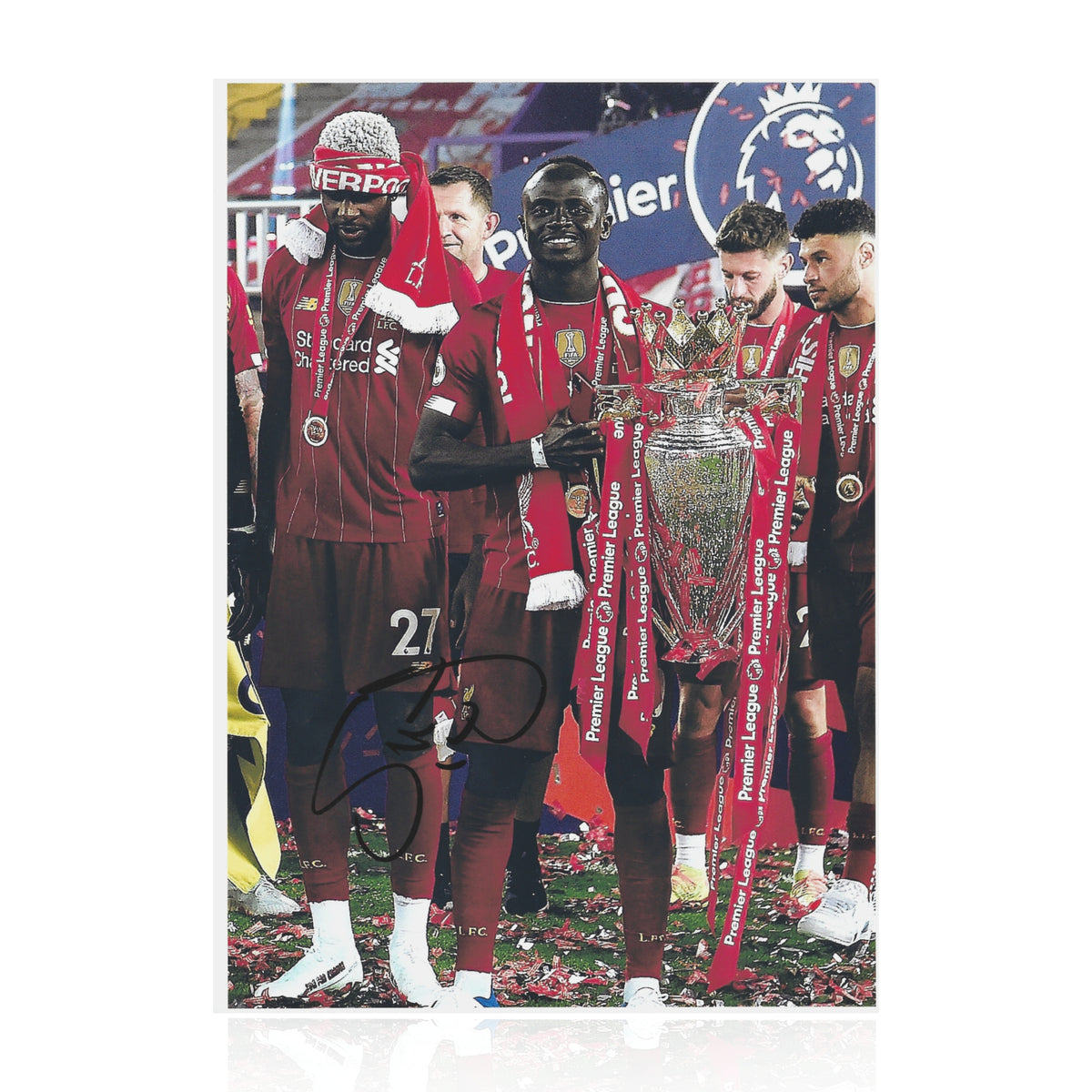 Sadio Mane Signed A4 Photo – The Collectors Corner