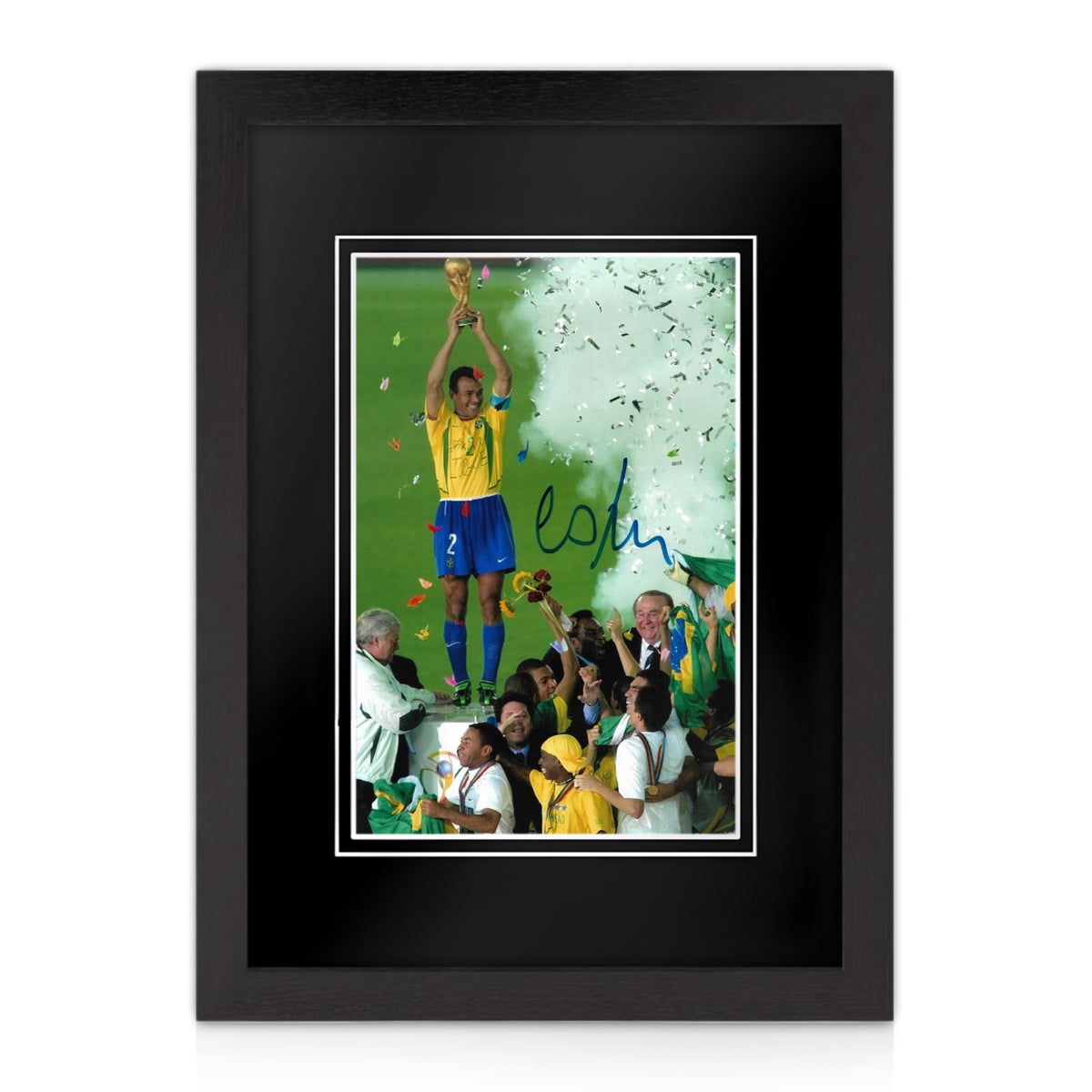 Cafu Signed 12x8 Photo – The Collectors Corner