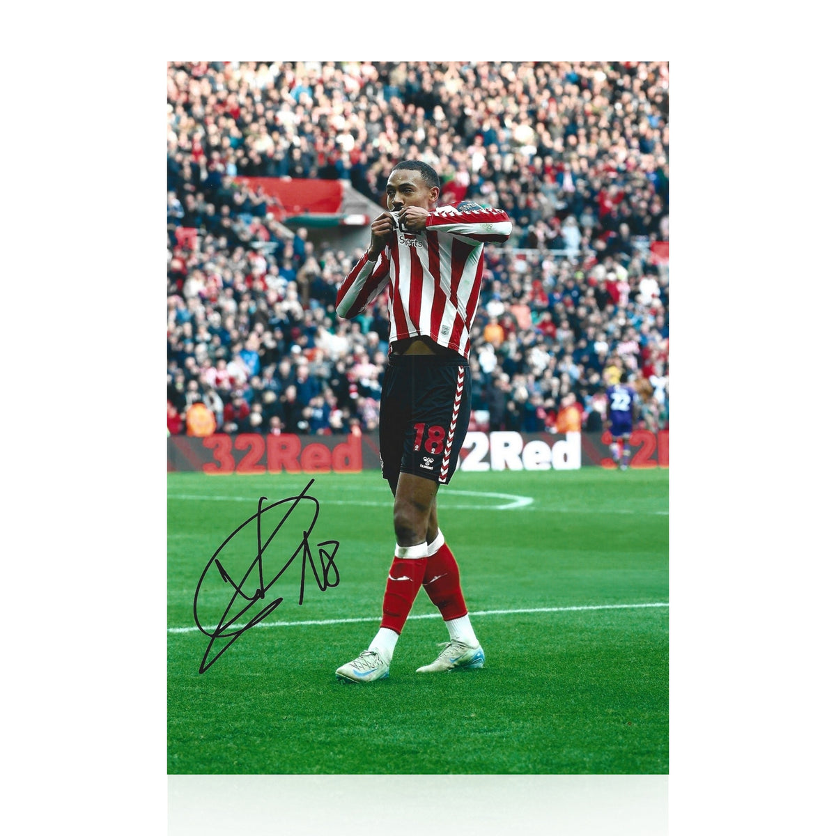 Wilson Isidor Signed A4 Photo – The Collectors Corner