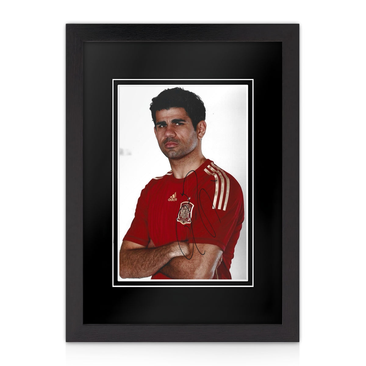 Diego Costa Signed 12x8 Photo – The Collectors Corner