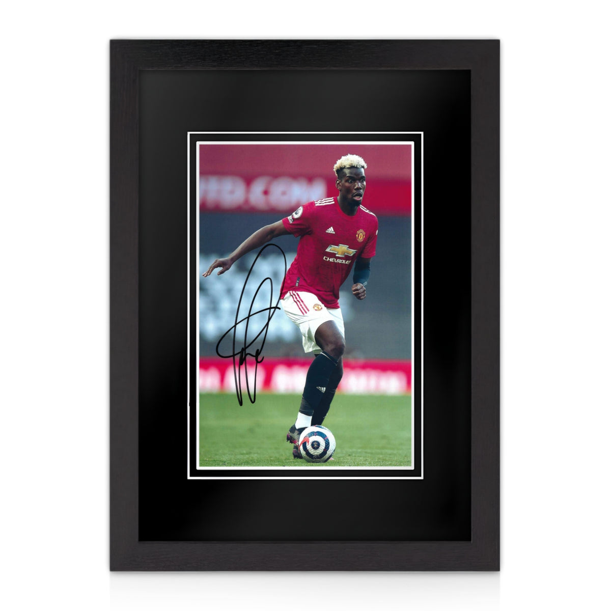 Paul Pogba Signed A4 – The Collectors Corner