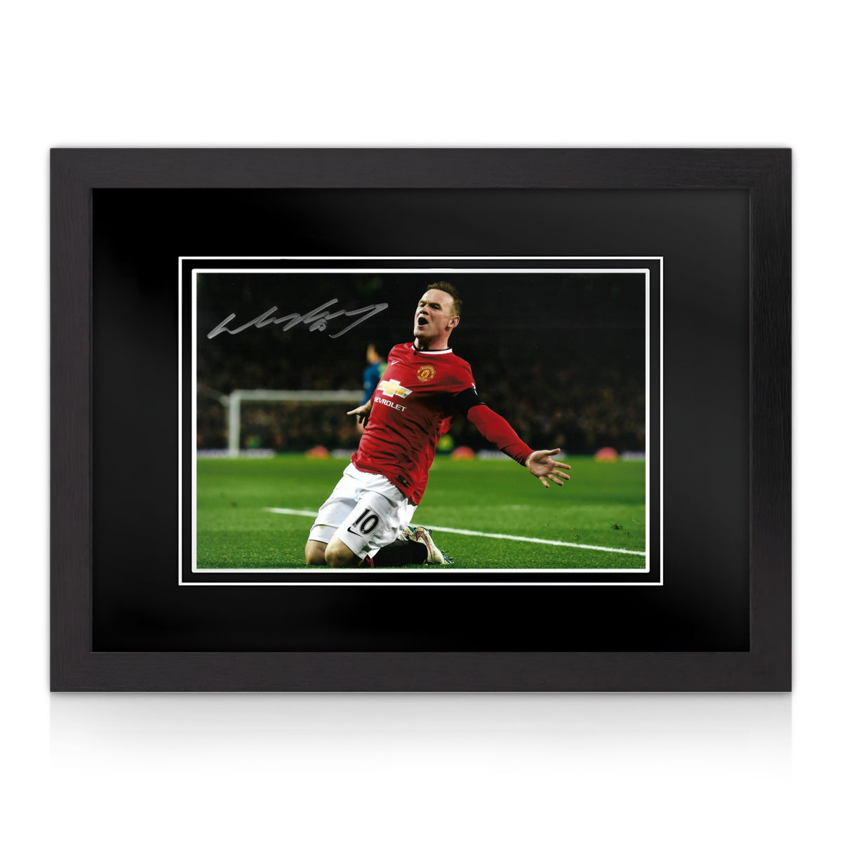 Wayne Rooney Signed 12x8 Photo – The Collectors Corner