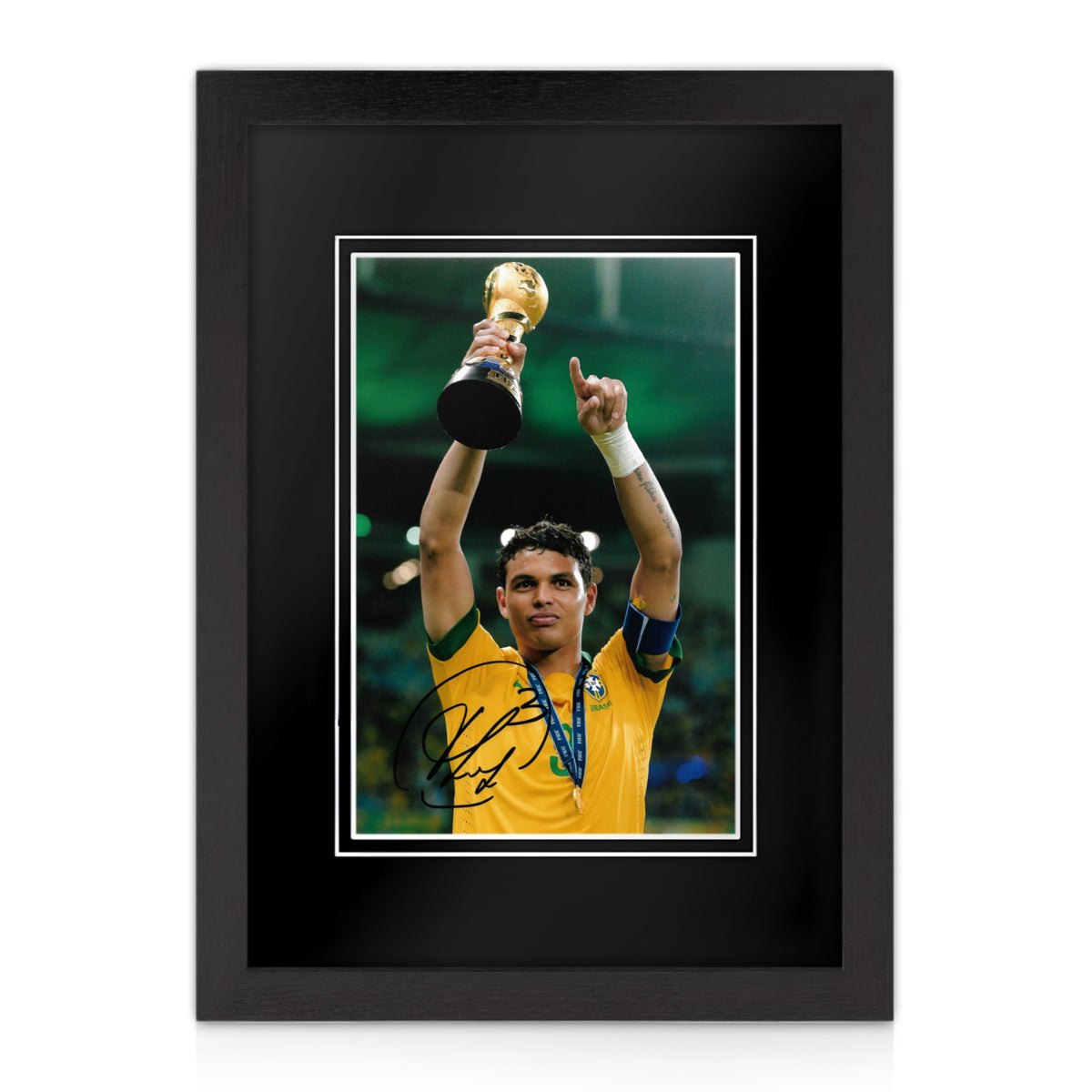 Thiago Silva Signed 12x8 Photo – The Collectors Corner