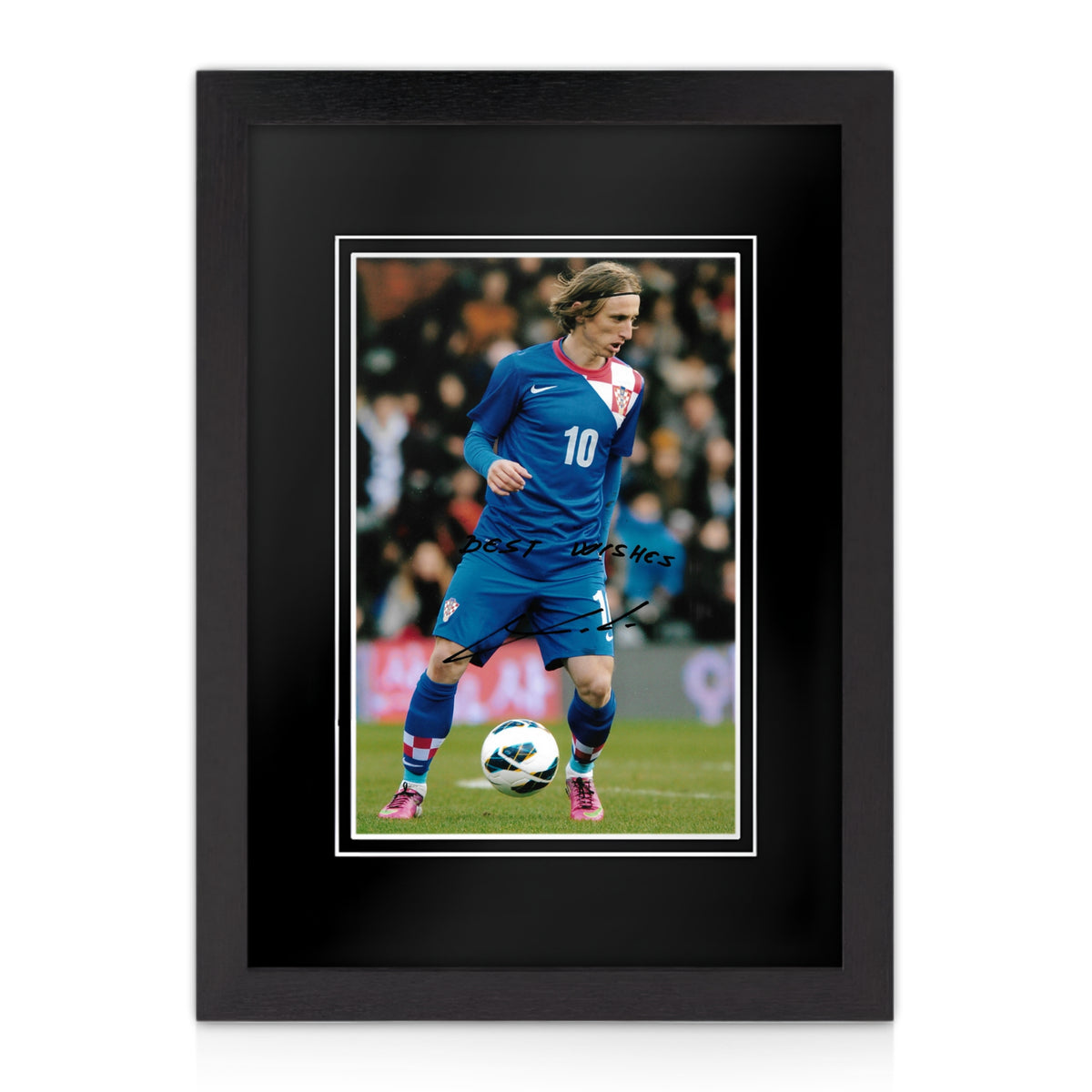 Luka Modric Signed 12x8 Photo – The Collectors Corner
