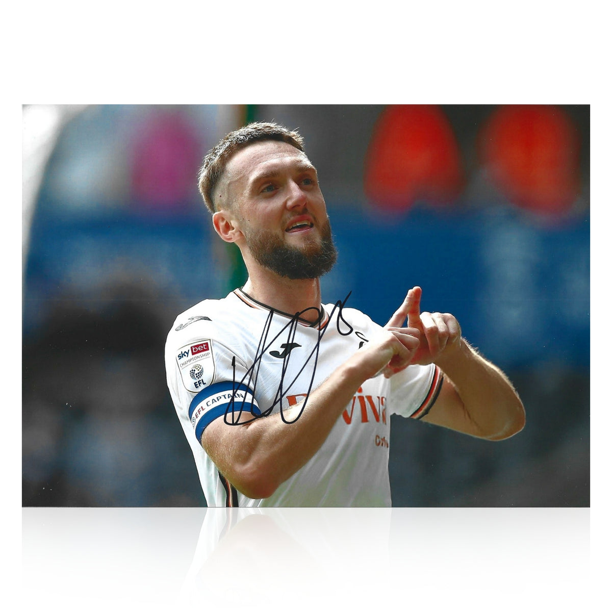 Matt Grimes Signed A4 Photo – The Collectors Corner