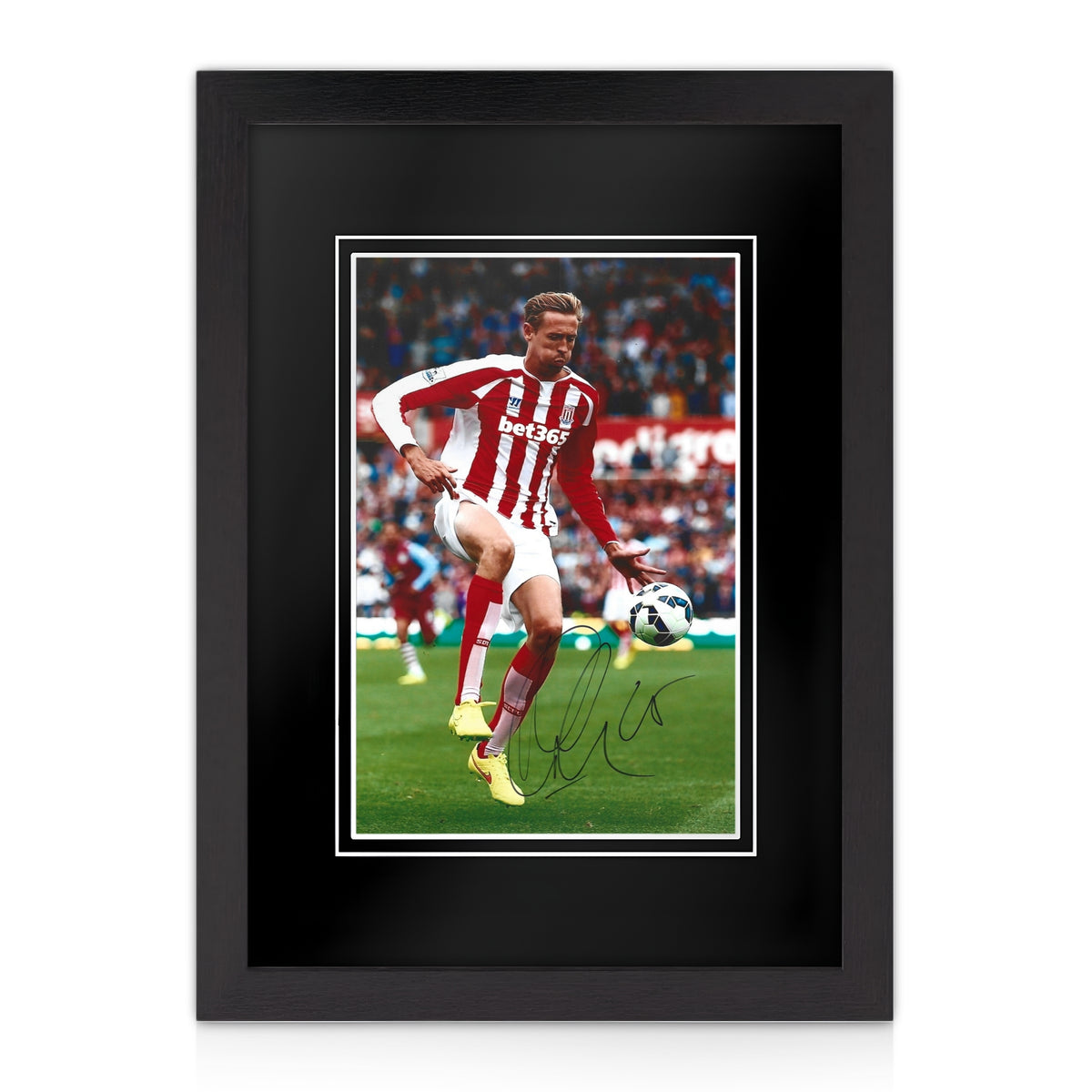 Peter Crouch Signed 12x8 Photo – The Collectors Corner
