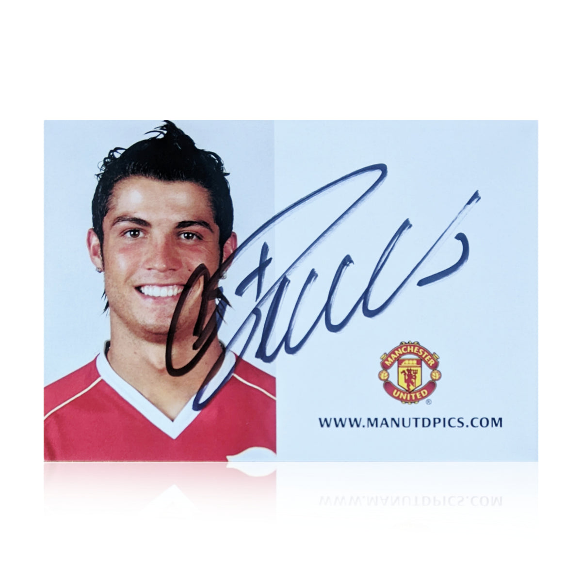 Cristiano Ronaldo Signed Manchester United Official Clubcard – The ...