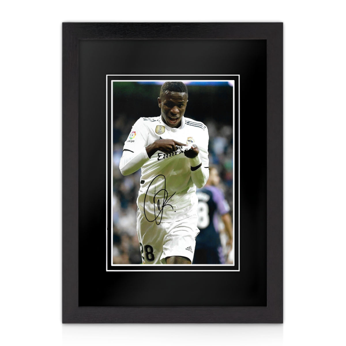 Vinicius Jr Signed 12x8 Photo – The Collectors Corner