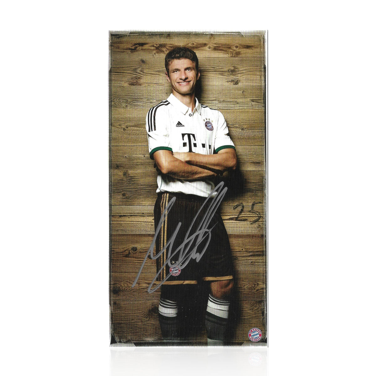 Thomas Müller Signed 7x3.5 Bayern Munich Promo Clubcard – The ...
