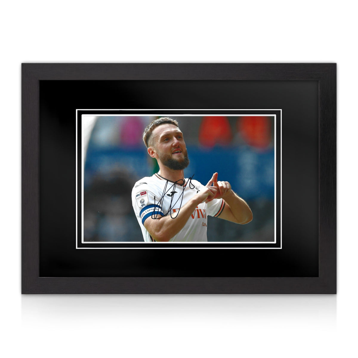 Matt Grimes Signed A4 Photo – The Collectors Corner