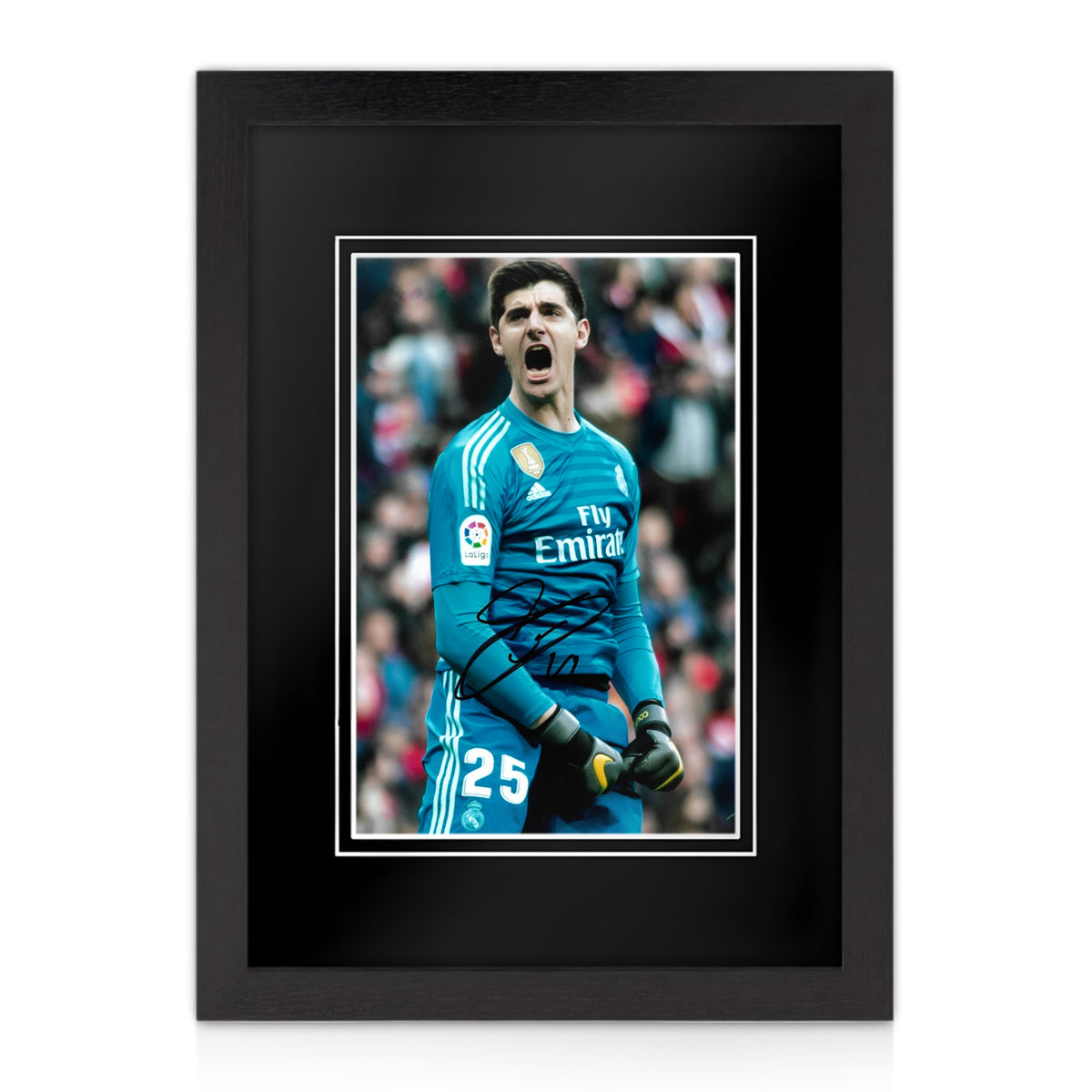 Thibaut Courtois Signed 12x8 Photo – The Collectors Corner